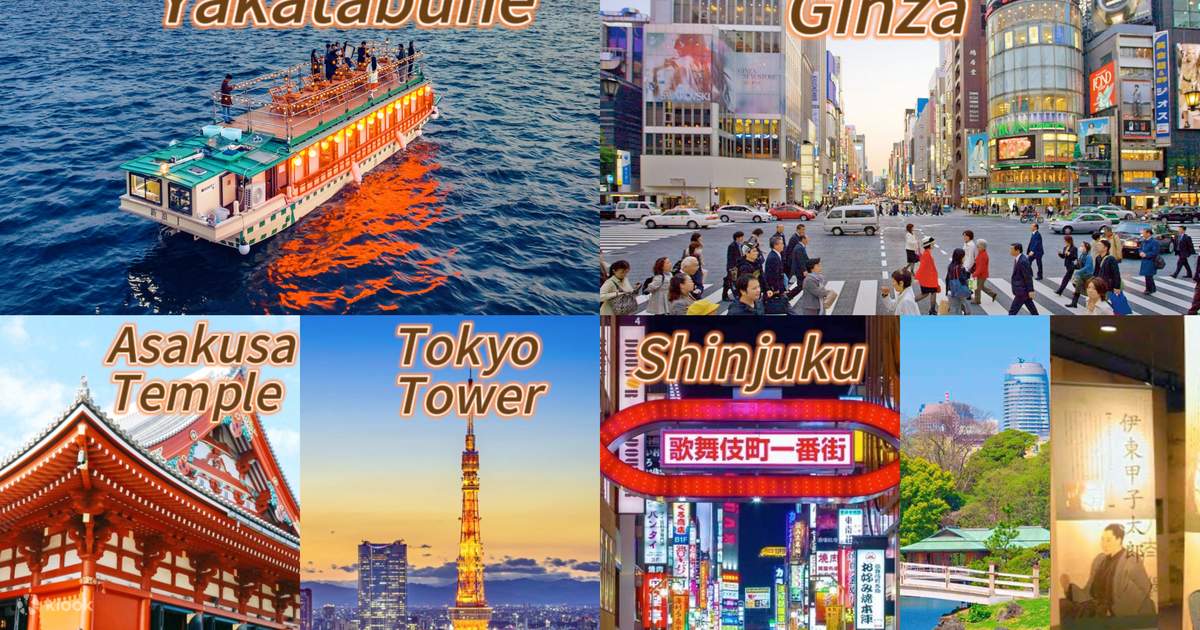 [Tokyo Bay Yakatabune Cruise & Sightseeing Bus] Special one-day tour in ...